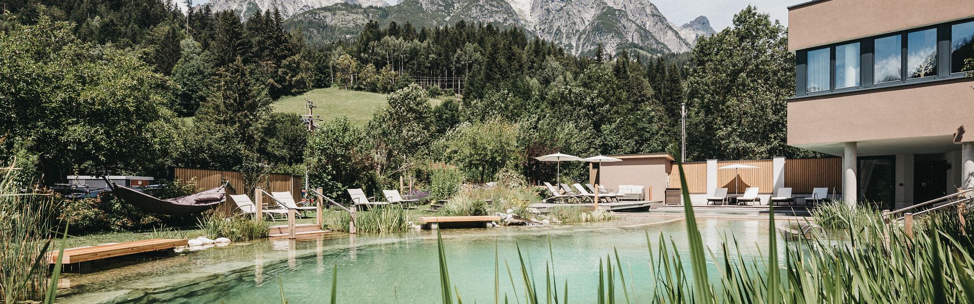 Bio Garten – Ihre Ruheoase im Biohotel Rupertus in Leogang